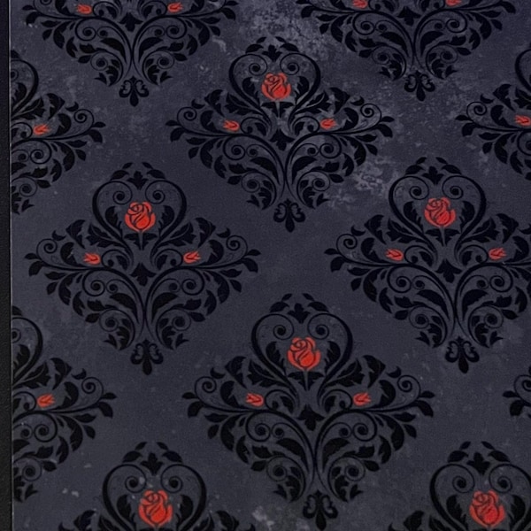 Gothic Cardstock Kindle Inserts for Clear Case | Kindle Accessories ...