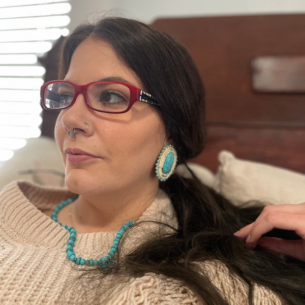 Floral Beaded Set Indigenous Beadwork Mi'kmaq Native American Jewelry ...