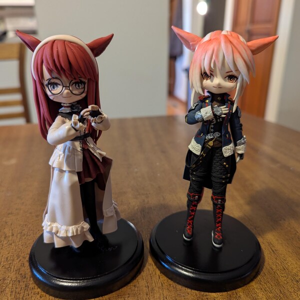 Turn Real Human to Chibi Figurine, Realism to Cute Version, Unique Gift ...