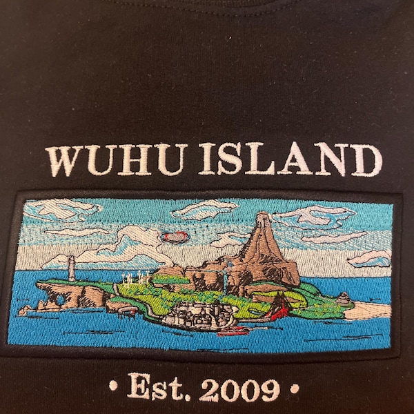 Wuhu Island Nintendo Wii Sports Resort Scene Embroidered Hoodie ...