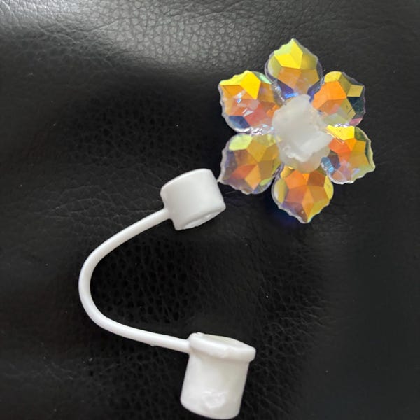 Twinkle Pink Straw Topper Bow,sparkling Pink Bow for Tumbler Straw,cute ...