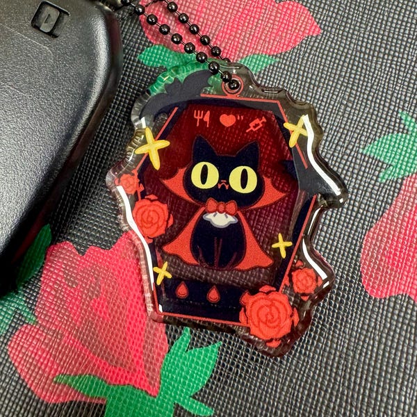 CSM Blood Devil & Nyako | Acrylic Charm/keychain - Etsy