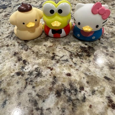 Yellow Food Themed Rubber Duck Ducks Hamburger Taco Hot Dog Fries ...