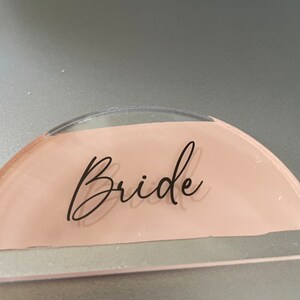 Custom Half Arch Text Acrylic Sign Small Acrylic Business - Etsy