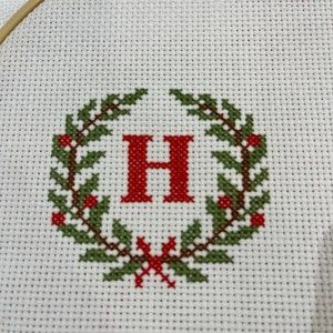 Square Border Cross Stitch Pattern Christmas Border Cross - Etsy