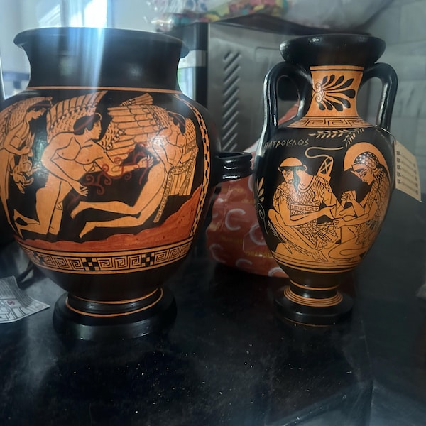 Odysseus and the Sirens Stamnos Vase – Ancient Greek Ceramic Pottery ...