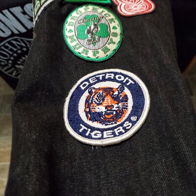 Vintage DETROIT TIGERS MLB New Old Stock Baseball Collectors Patch - Etsy