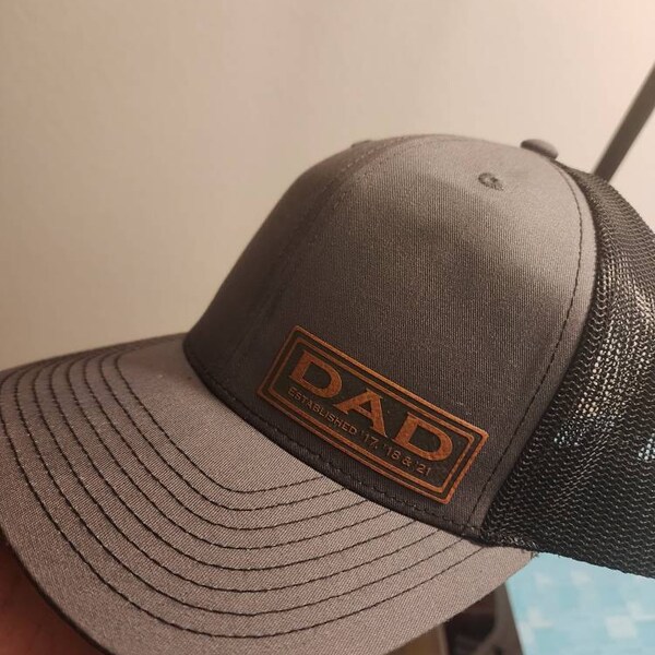 DAD Hat, Dad Cap, DAD Richardson 112 Trucker Cap, New Daddy Hat ...