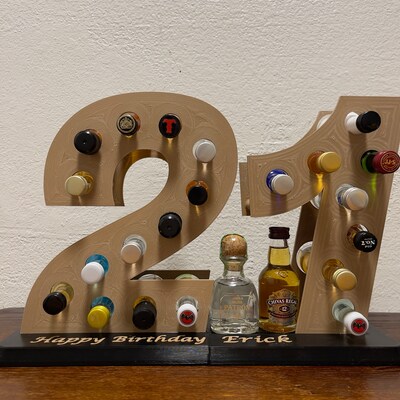 Shot Cake 2 Layers for 16 Mini Bottles - Etsy