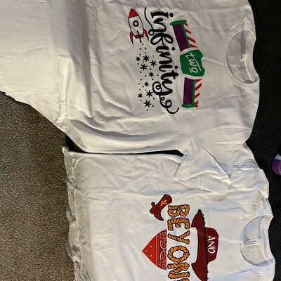 TWO INFINITY SHIRT Two Infinity and Beyond Couple Matching Shirts Toy ...