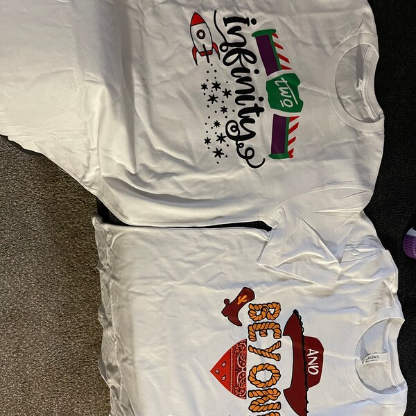 TWO INFINITY SHIRT - Two Infinity and Beyond - Couple Matching Shirts ...