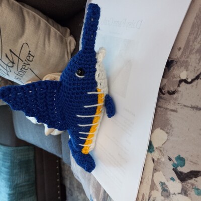 PATTERN: Monty the Marlin Pattern Amigurumi Marlin Pattern Crocheted ...