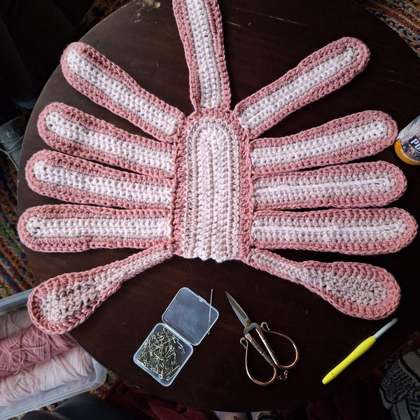 The Flower Hood Crochet Pattern | Crochet Flower Bonnet Tutorial | One ...