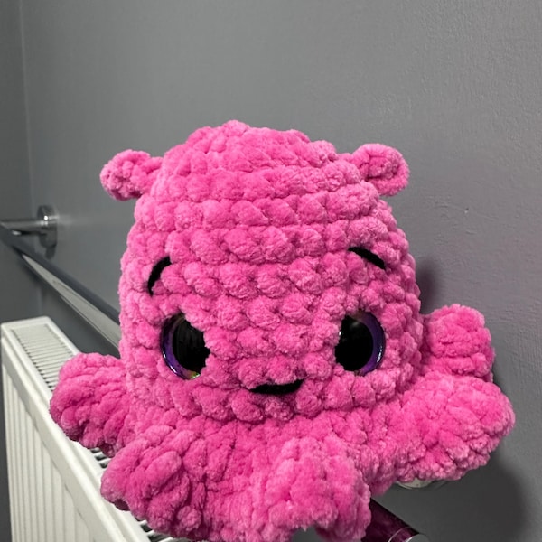 PATTERN: No Sew Dora the Dumbo Octopus - Amigurumi Octopus Pattern ...