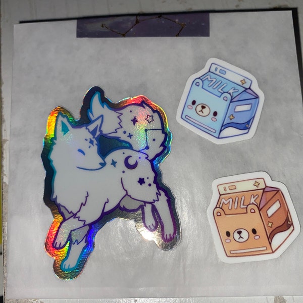 Holographic Stickers 2" | Chasers of the Stars | Galaxy Constellation ...