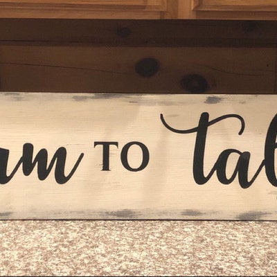 STENCIL, Large Farm to Table Stencil, 48x10, 2 Piece Stencil, Reusable ...