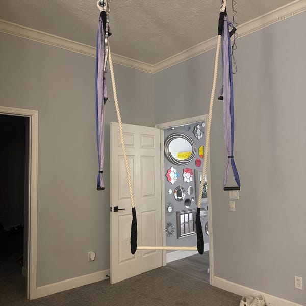 Aerial Trapeze Static, Circus Trapeze Static, Home Acrobatic Props ...