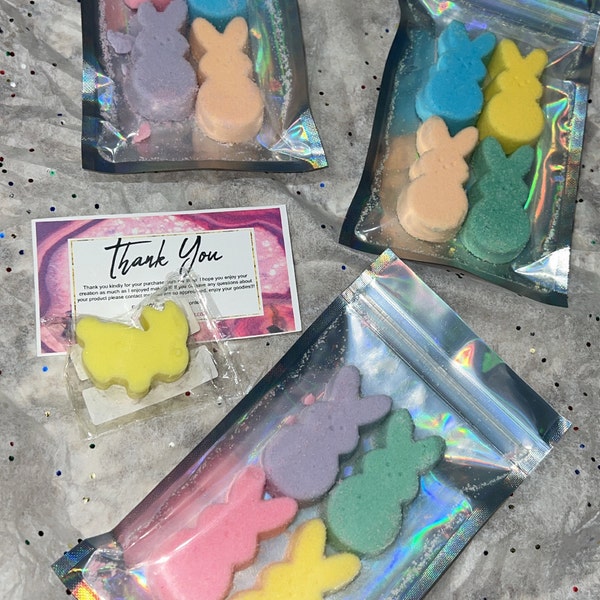MINI Bath Bomb Gift Set 4 Spa Gift for Her Small Bath Bombs Gift Under ...