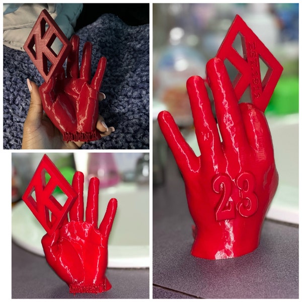 Personalized Kappa Alpha Psi Hand - Etsy