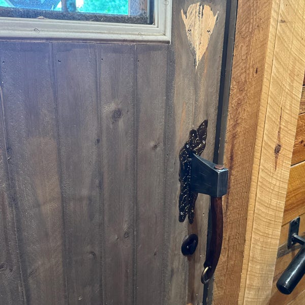 Horse Door Handle, Stable Decor, Horse Barn Decor, Barn Pull, Horse ...