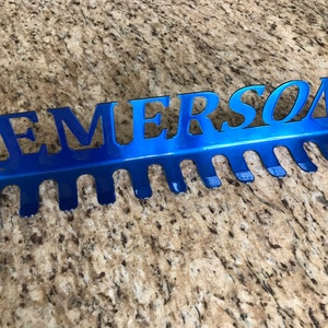 Custom Name Medal Hanger Holder Display Rack 12 HOOKS - Etsy