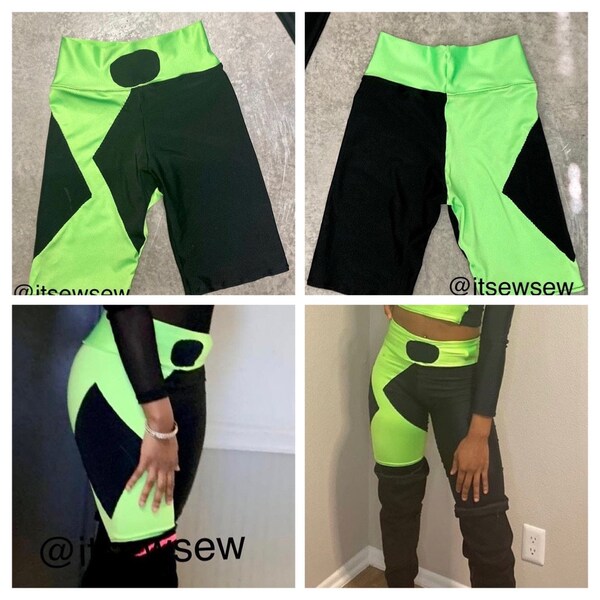 Women's Easy Crop Top & Gym Shorts Pdf Sewing Pattern | Active Wear ...