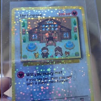 Pokemon Proposal Trading Card Anniversary Proposal Invitation Gift ...