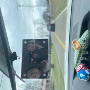 Hanging Car Photo Frames Rearview Mirror Hanging Accessory - Etsy