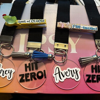 Cheerleading Spirit Pin Swag Strap - Etsy