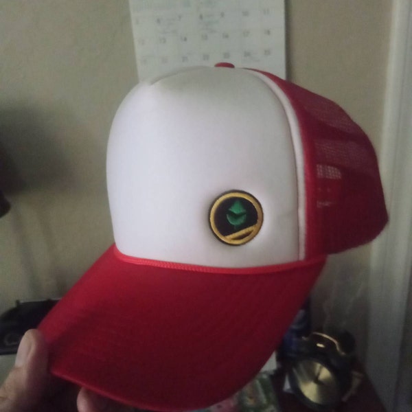 POKEMON GO Trainer Red Cap - Nintendo Embroidered Hat - Anime Cosplay ...