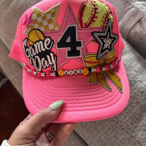 Lake Life Hat, FAUX Patch Trucker Hat, Trendy Hat for Women, Custom ...