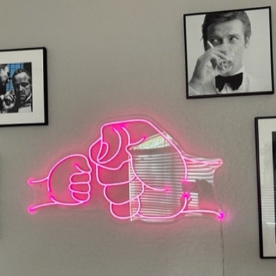 Custom Moon Ocean Waves Neon Sign Sea Wave Moon Led Sign - Etsy