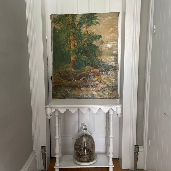 Antique Orthodox Icons Depicting Saints and Angels. Set of Tin Icons of ...