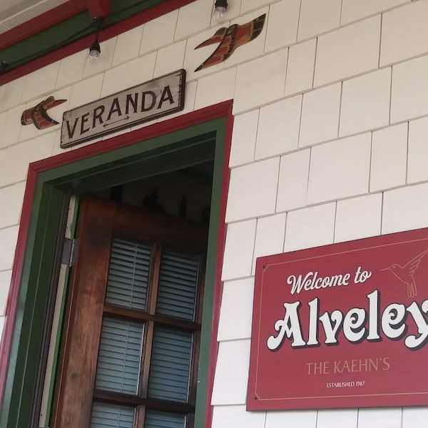 Primitive Veranda Sign, Custom House Decor, Wooden Gift for Family ...