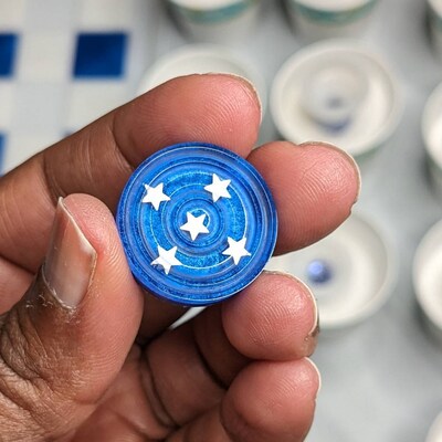 Blue Googly Eyes Eyeball Halloween Slime Polymer Clay Slice - Etsy