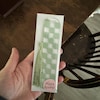 Checkered Bookmark, Neutral Acrylic Bookmark, Personalized Bookmark ...