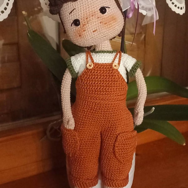 Amigurumi Pattern ANIL DOLL - Etsy