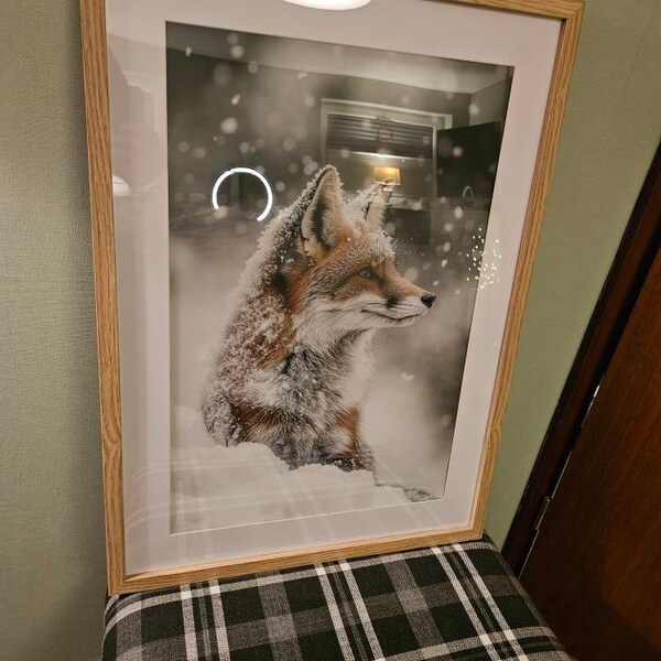 Cow With Flower Wreath Poster, Animal Portrait in the Style of an Oil ...