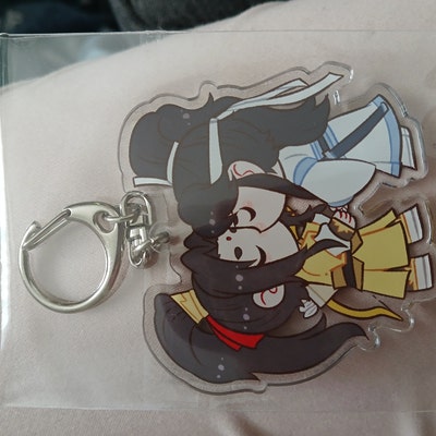 YCH Commission Chibi Hanging Custom Acrylic Keychains CUSTOM ORDER - Etsy