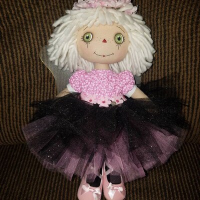 E-pattern 16 Inch Raggedy Ann Doll, Cloth Doll - Etsy