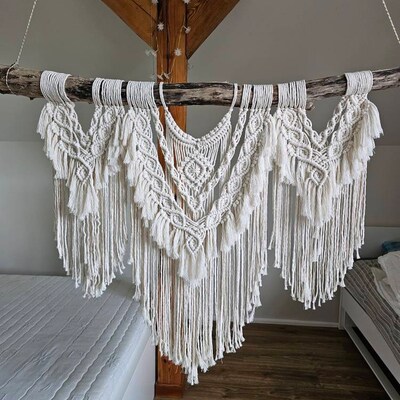 Macrame Weaving Pattern for Wall Hanging macraweave DIY Beginners ...