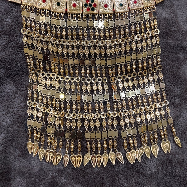 Headpiece Lira Coin Arabic Hair Egyptian Saudi Emirati Kuwaiti Omani ...