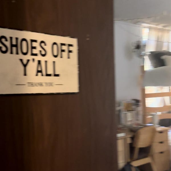 Please Leave Door Open Thank You Sign Indoor or Outdoor Metal Wall Art ...