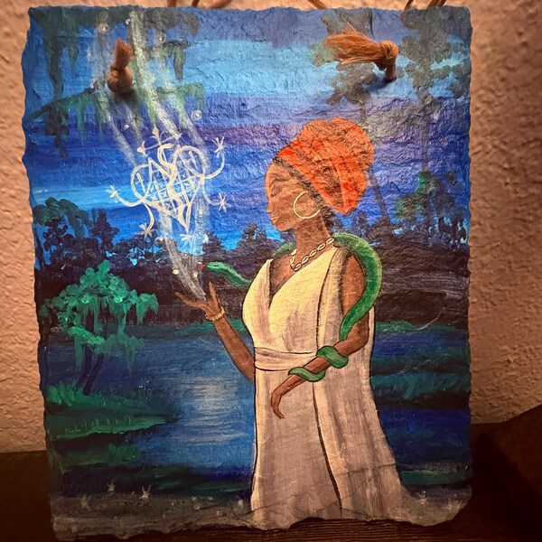 Voodoo Doll Painting. Mardi Gras Art - Etsy