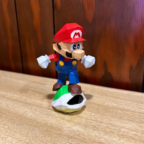 SUPER MARIO 64 I 01 Mario D Figure mid Size SM64 1996 - Etsy