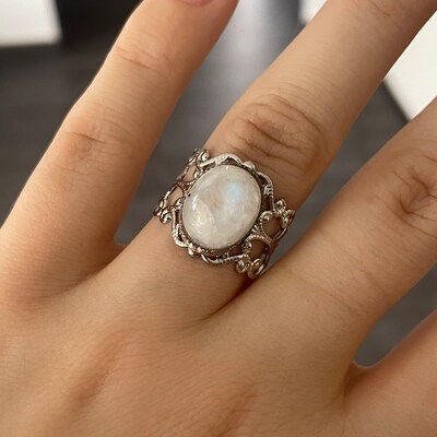 Family Crest Ring Cullen Family Filigree Crest Ring Twilight Inspired ...