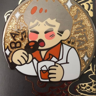 Yakuza 0 / Kiwami Glitter Enamel Pins: Bakamitai, Goromi, Cinderella ...