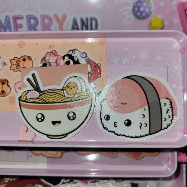 Cute Sushi Magnetic Bookmark Set 2.0 - Etsy