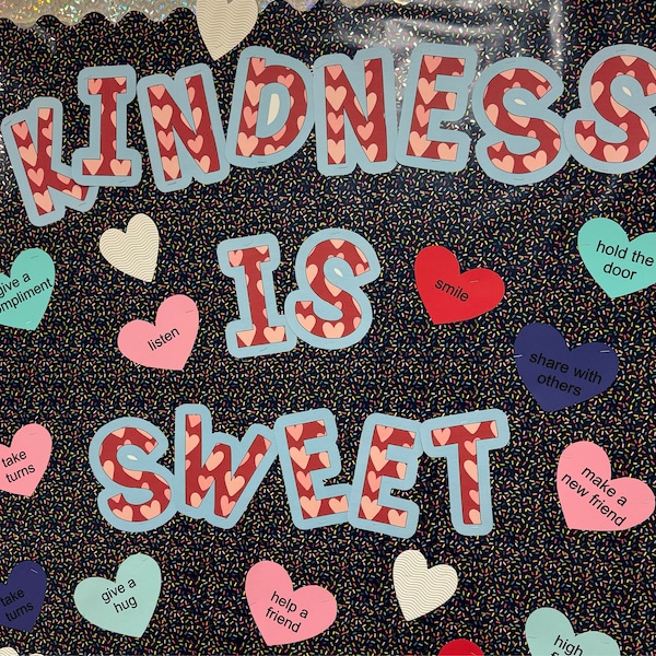 Bulletin Board Letters | Valentine's Day Bulletin Board Letters ...