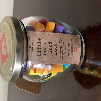 Little Jar of Good Luck Thoughtful Gift Unique Present Artisan ...